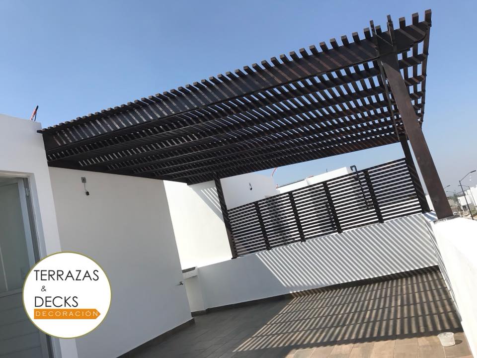 Pérgolas y techados decorativos, pergolados para jardin e interiores de ...